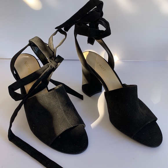 Nine West | Shoes | Womens Black Nine West Sandals Size 95 New | Poshmark